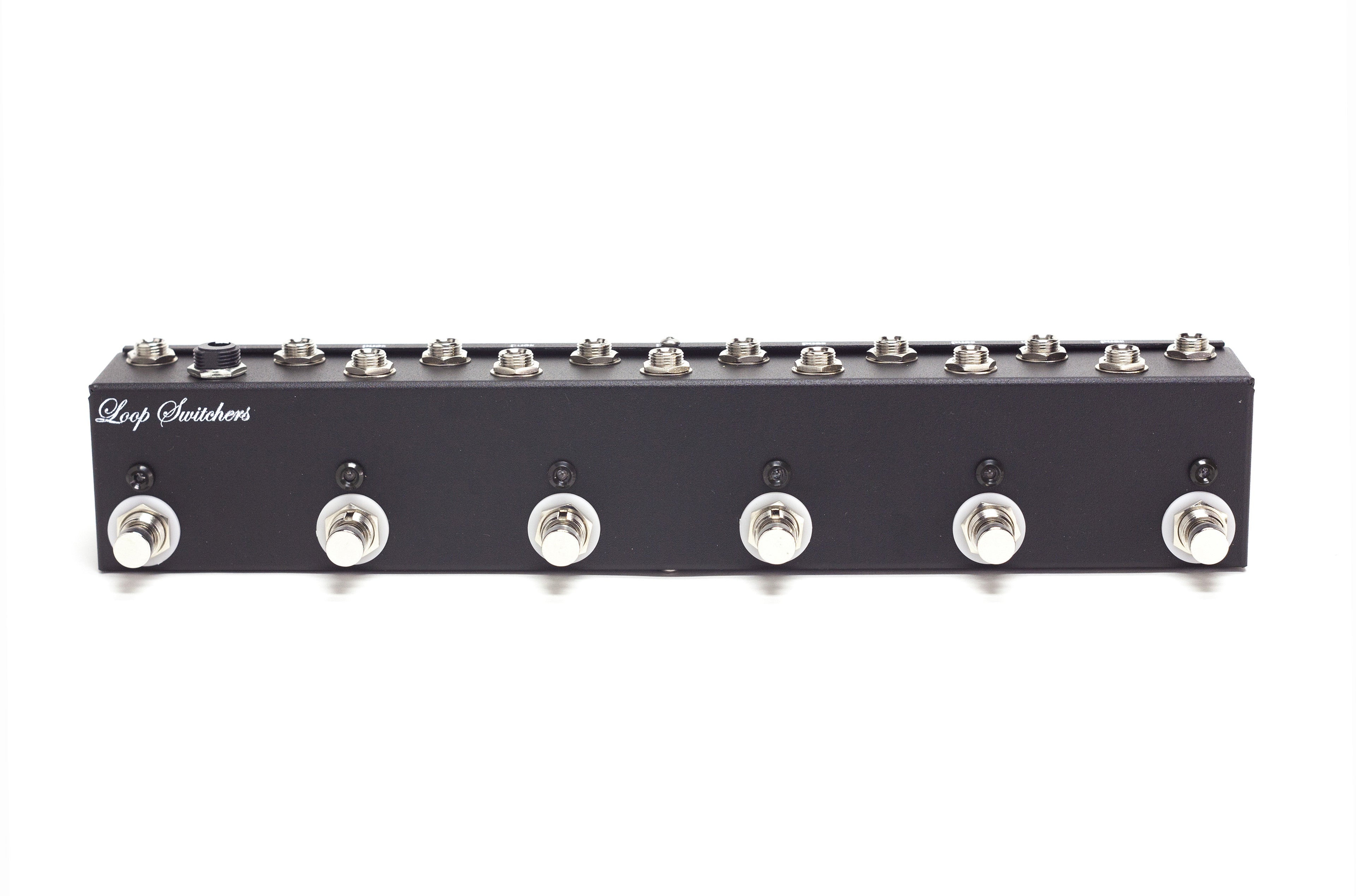 6 Channel True Bypass Strip – Loop Switchers