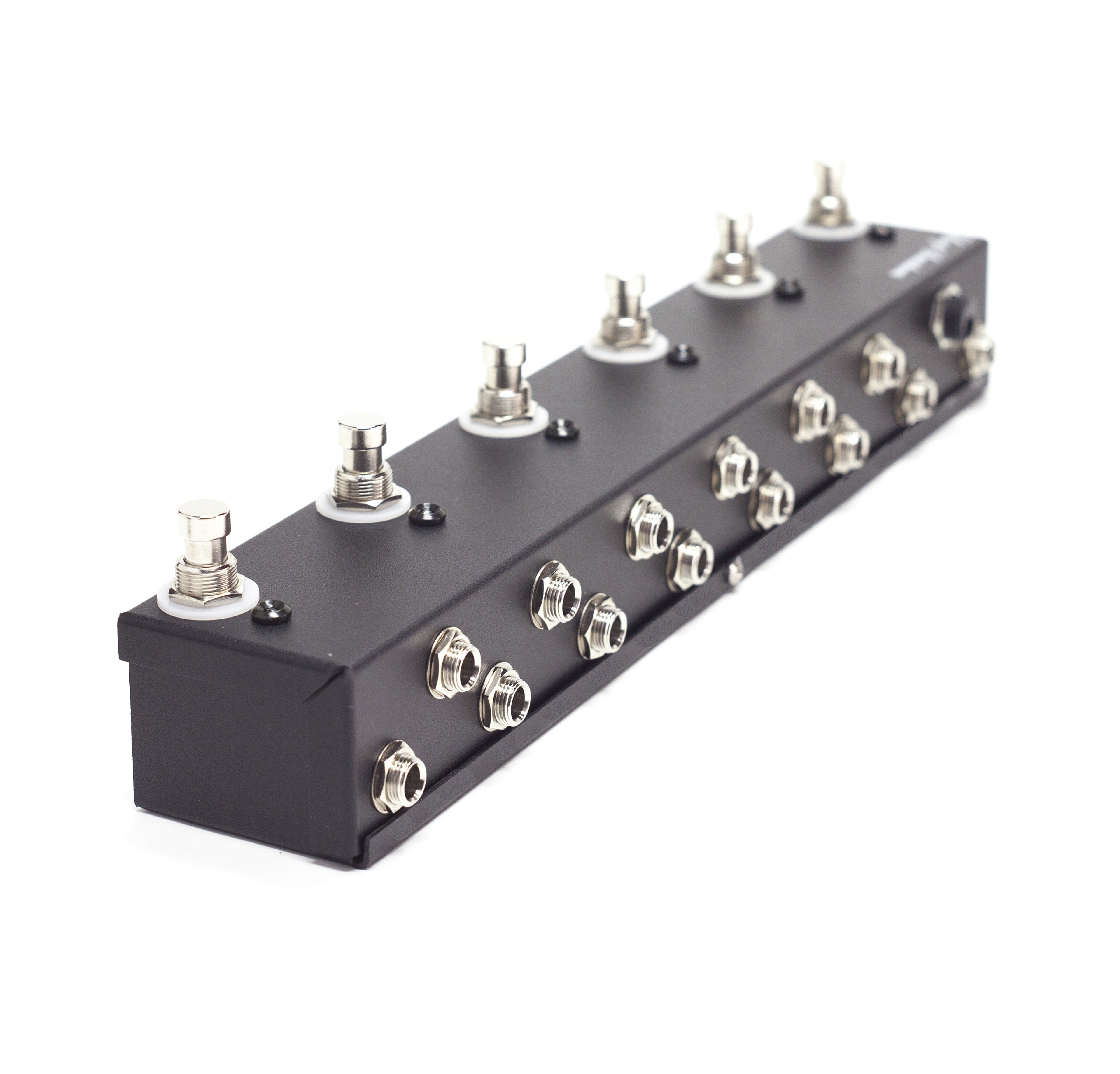 6 Channel True Bypass Strip – Loop Switchers